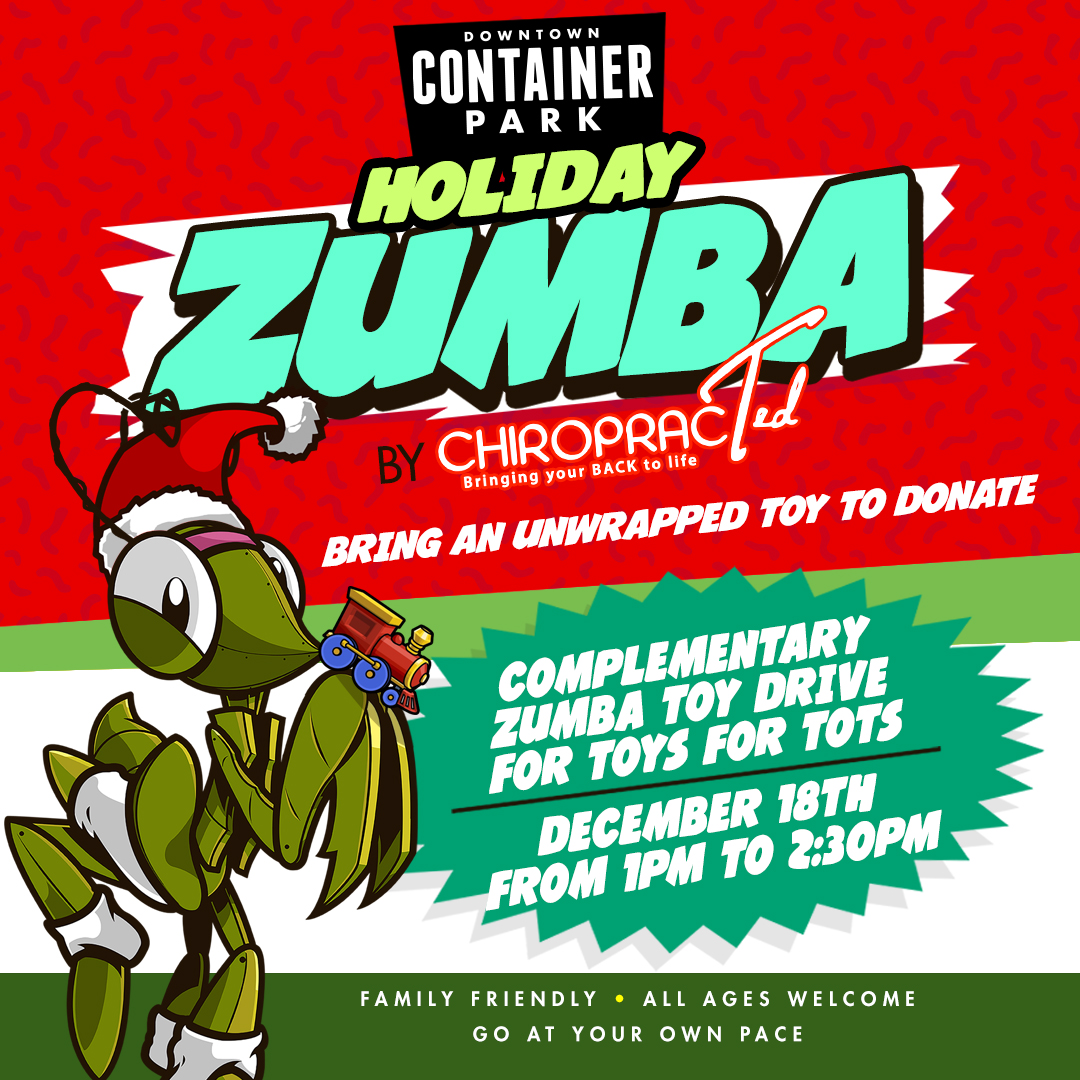 HOLIDAY ZUMBA TOY DRIVE - Downtown Container Park