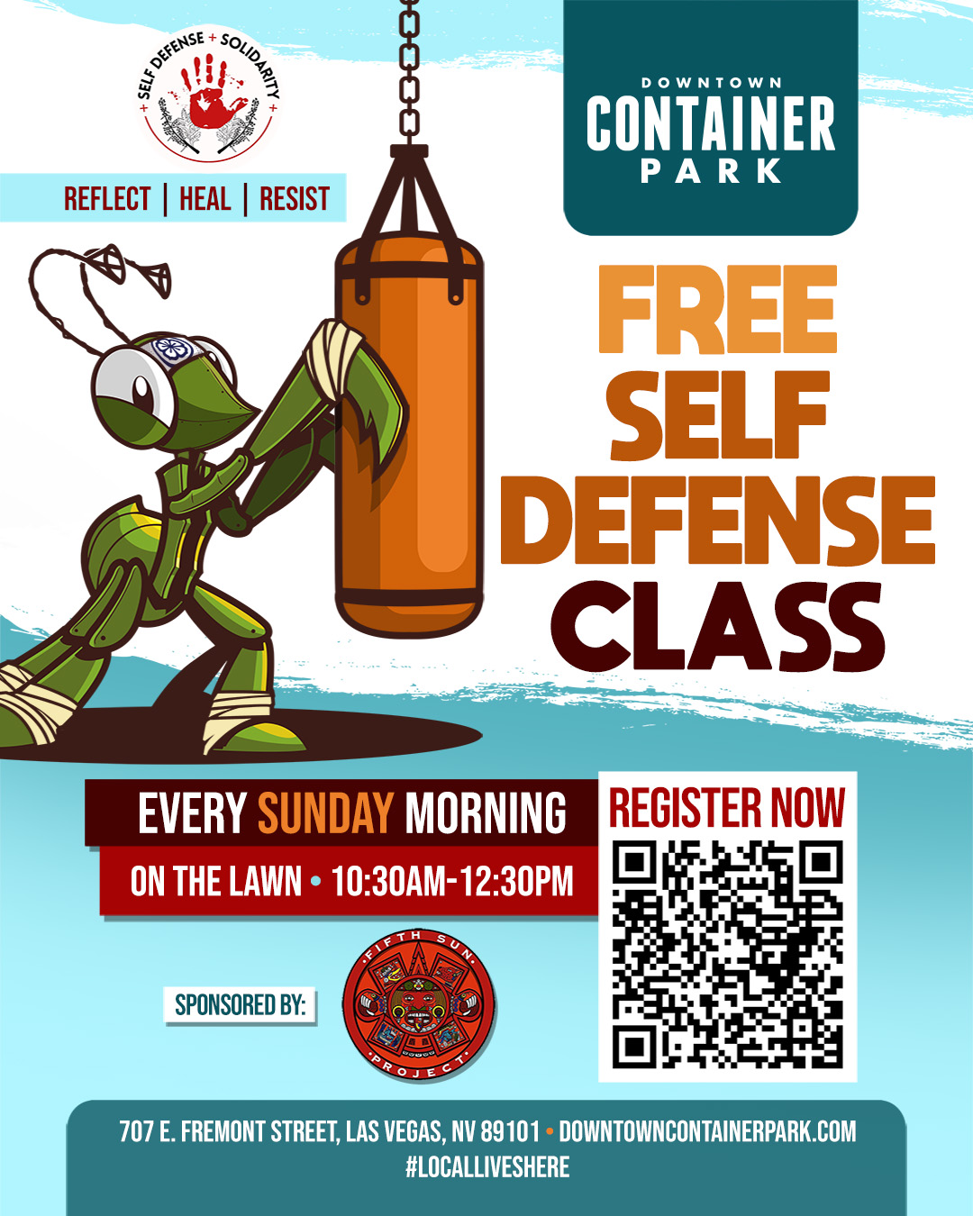 SELF DEFENSE CLASS BY SELF DEFENSE SOLIDARITY - Downtown Container Park