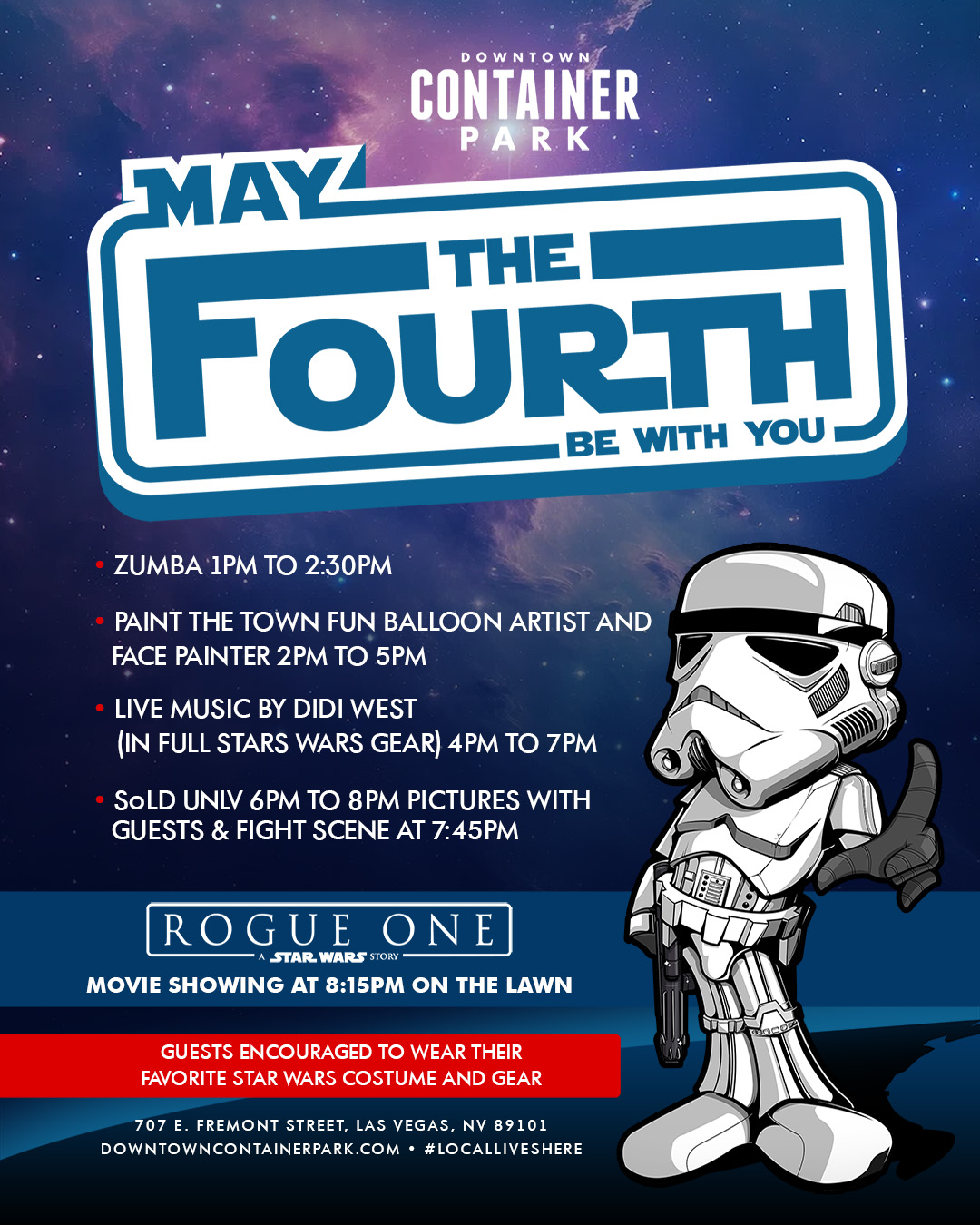 MAY THE FOURTH BE WITH YOU!! - Downtown Container Park