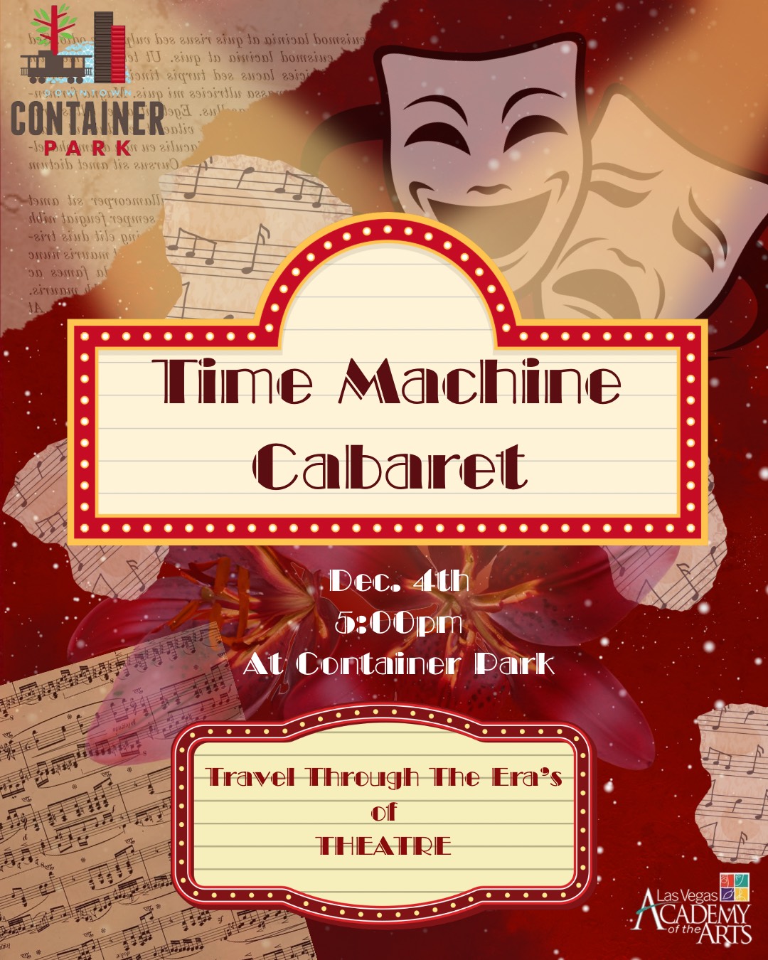 PERFORMANCE BY LVA TIME MACHINE CABARET - Downtown Container Park